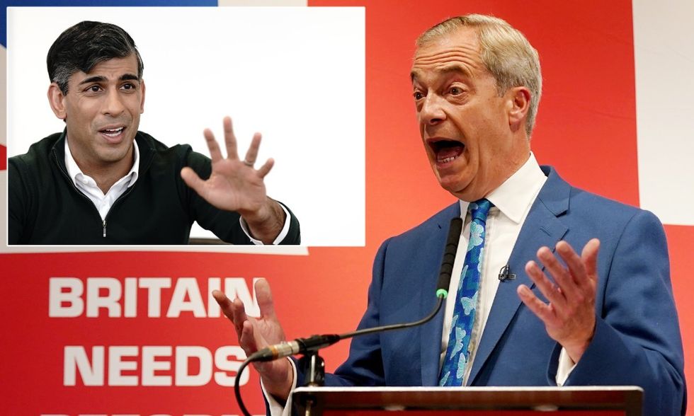 Nigel Farage’s election ‘game-changer’ forces Sunak’s Tories to fight ...