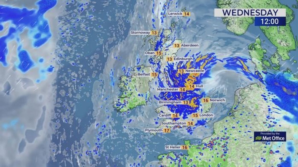 Met Office issues TWO rare 24hr amber alerts for heavy rain - Britons ... Met Office issues TWO rare 24hr amber alerts for heavy rain - Britons ...
