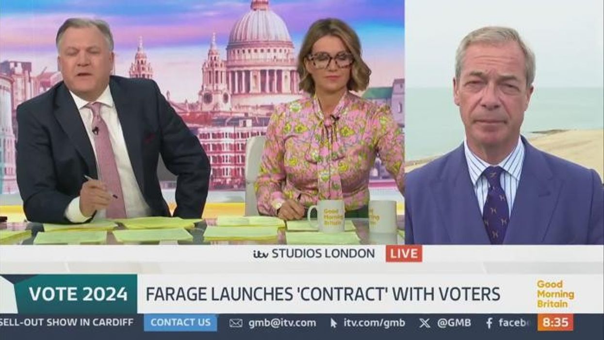 ITV GMB 'bullying' row erupts as fans applaud Farage after 'biased ... ITV GMB 'bullying' row erupts as fans applaud Farage after 'biased ...