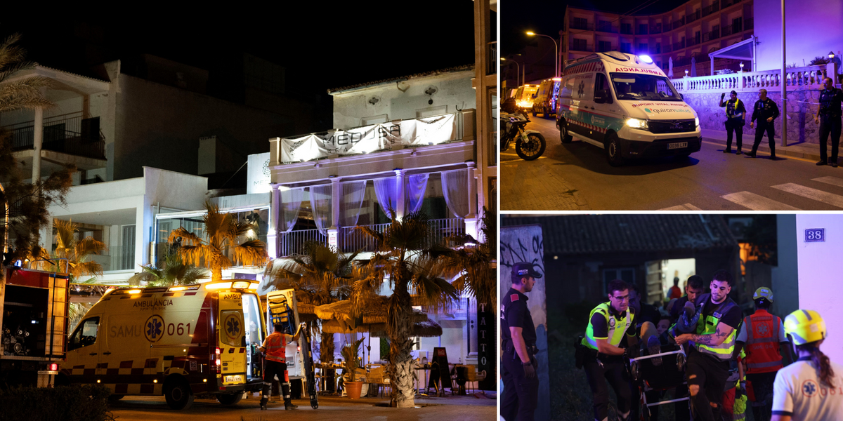 Four dead and 27 injured after 'restaurant collapses' on Majorca beach Four dead and 27 injured after 'restaurant collapses' on Majorca beach