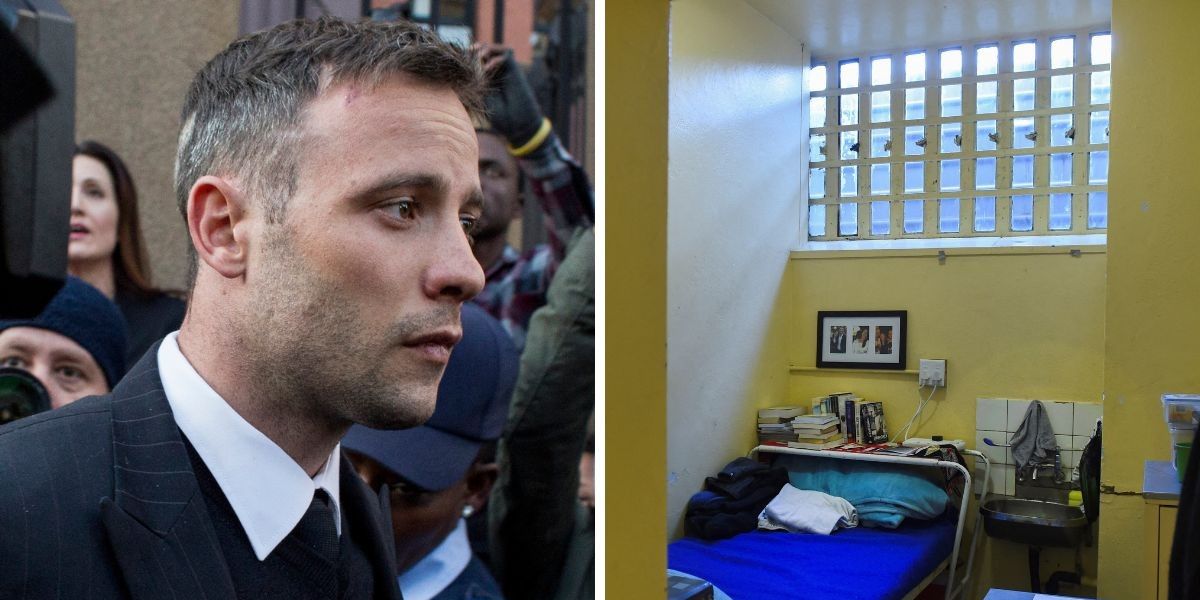 Inside Oscar Pistorius Old Prison Cell As Killer Released Nearly 11