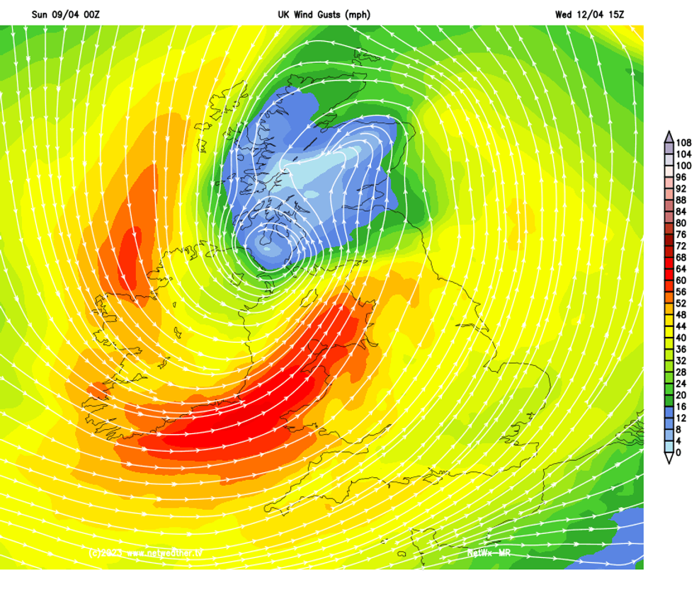 UK weather: 'Unstable cyclonic' conditions strike as Britons warned to ...