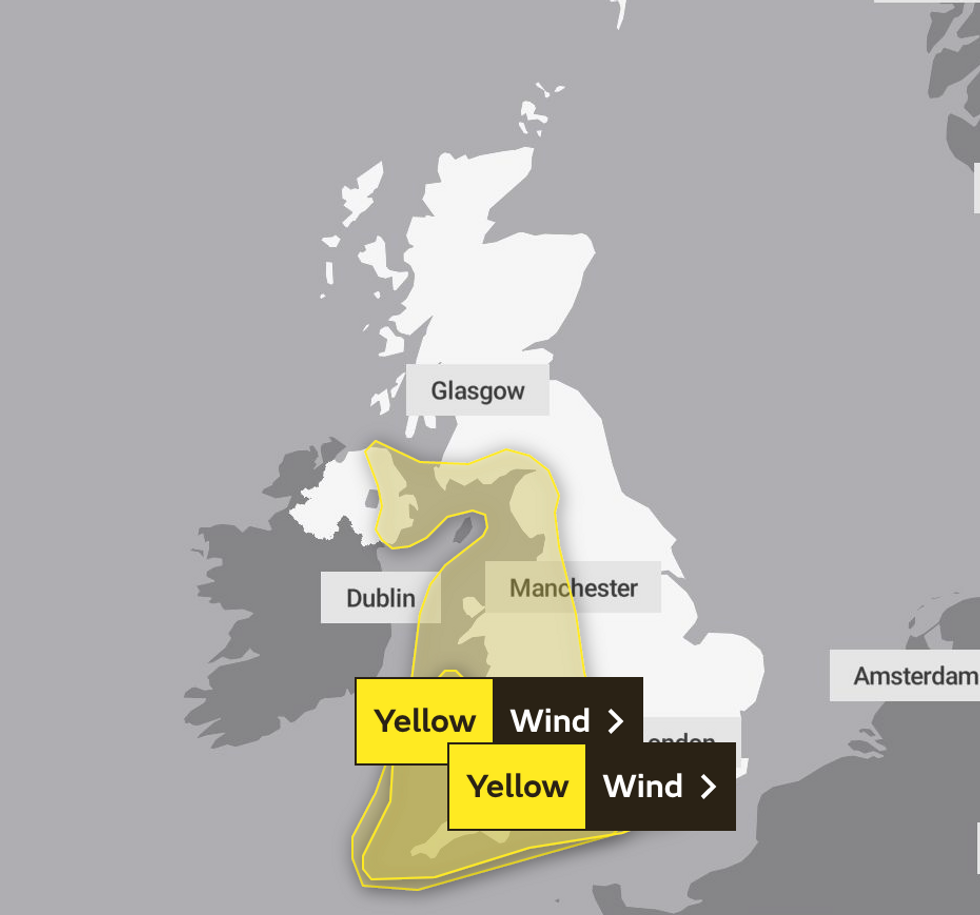 Met Office weather warning: Low pressure system to sweep Britain as 'severe' conditions cause ...
