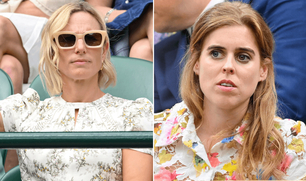 Princess Beatrice and Zara Tindall 'relied on built-in security' during ...
